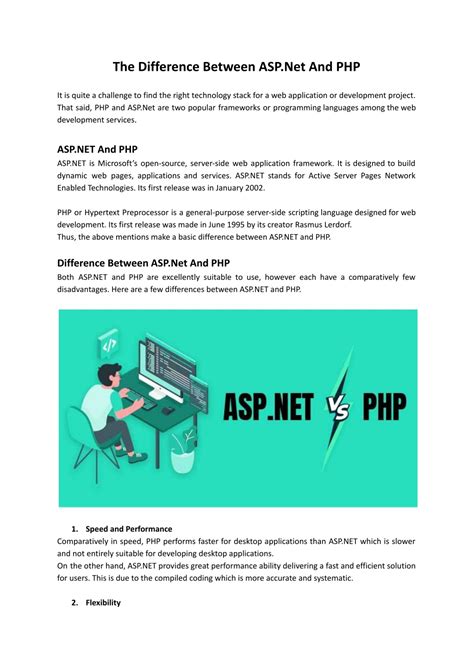 Ppt The Difference Between Asp Powerpoint Presentation Free Download Id