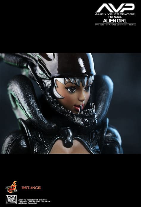 Hot Toys Has002 Avp Alien Girl Acaretoys จำหน่าย ของเล่น โมเดล ชุด