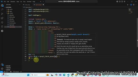 Report Pdf Menggunakan Tcpdf Php Youtube