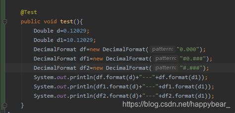 Java数字格式化与000 Csdn博客
