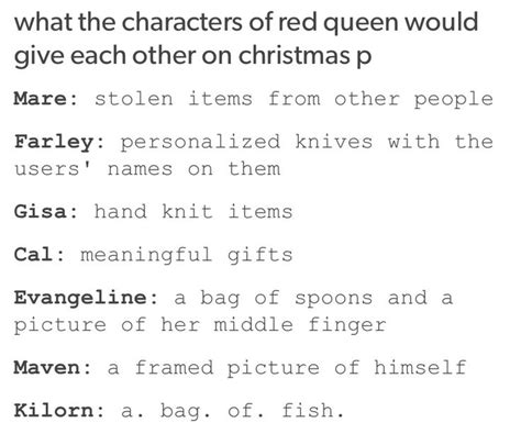 Pin On Red Queen Series