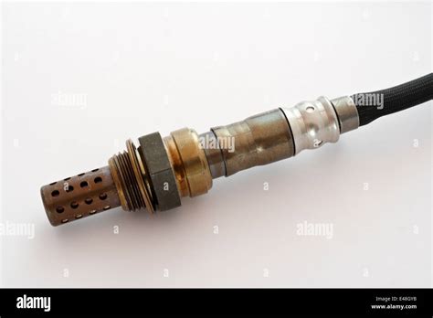 Oxygen Lambda Sensor For Car Vehicle Exhaust Emissions Stock Photo Alamy