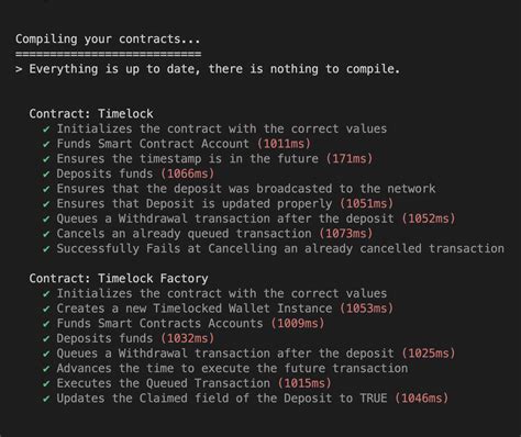 Timelock Smart Contract Nzouat