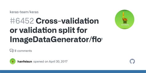 Cross Validation Or Validation Split For ImageDataGenerator Flow From Directory Issue