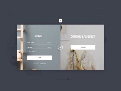 Pin by André Pires on User Interface Login page design Login design Web design inspiration