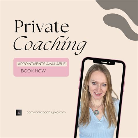 Private Coaching Carnivore Coach Sylvia