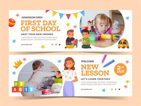 Preschool Banner Images Free Download On Freepik