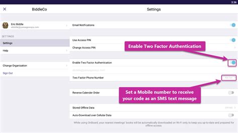 Setting Up Two Factor Authentication Mobile Onboard Help Center