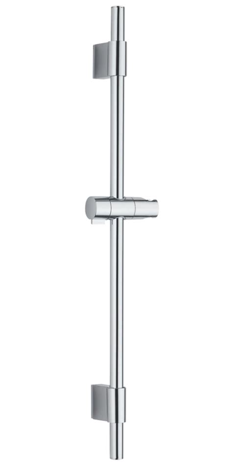 Swirl Shower Rail With Slider Chrome Mm Screwfix