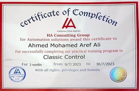 Ahmed Aref On Linkedin Ha Automation Control 19 Comments