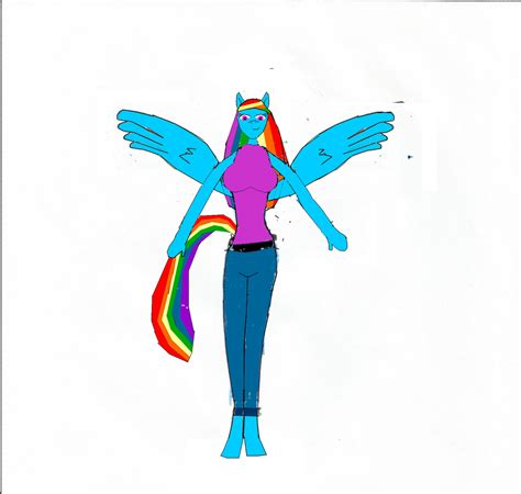Mlp Fim Anthro Rainbow Dash 2 By 19avgfsh8er4 1 On Deviantart