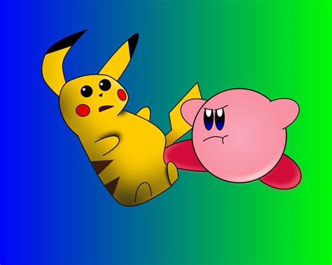 Kirby Vs Pikachu By Trekkie5000 On Deviantart