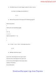 Core Java Multiple Choice Questions Stands For A Universal