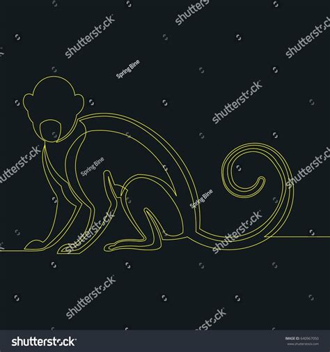One Line Drawing Continuous Line Art 库存矢量图（免版税）640967050 Shutterstock