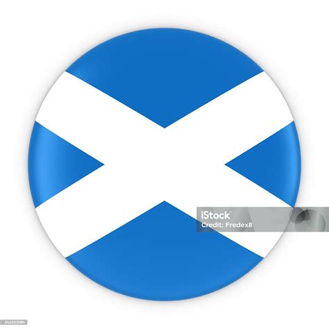 스코틀랜드 국기 버튼 스코틀랜드 배지 3d 일러스트의 국기 스코틀랜드기에 대한 스톡 사진 및 기타 이미지 스코틀랜드기 원형