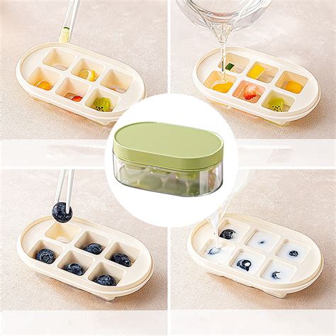 Meal Prep Containers Stackable Supermarket Food Storage Bin Open Design Housewarming T Food