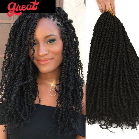 Fluffy Crochet Braids Synthetic Hair Ombre Braiding Hair Extensions