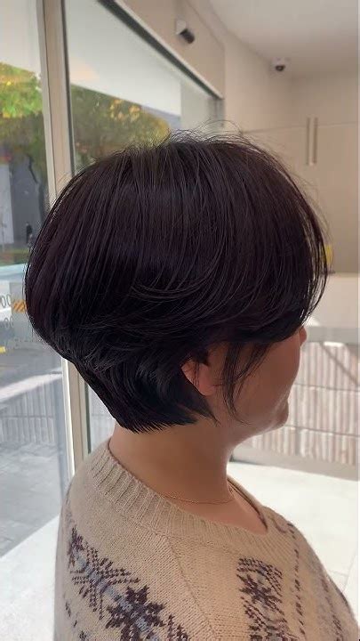 수성구미용실 숏컷 헤어살롱라포 가연 Youtube