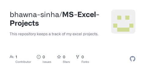 GitHub Bhawna Sinha MS Excel Projects This Repository Keeps A Track