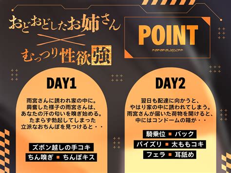 【エロ同人】雨宮さんは、宅配をやめられない。【ku100】荘ノヴァ Rj01458044 Dlにじナビ