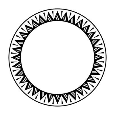 Zig Zag Circle Vector Art Icons And Graphics For Free Download