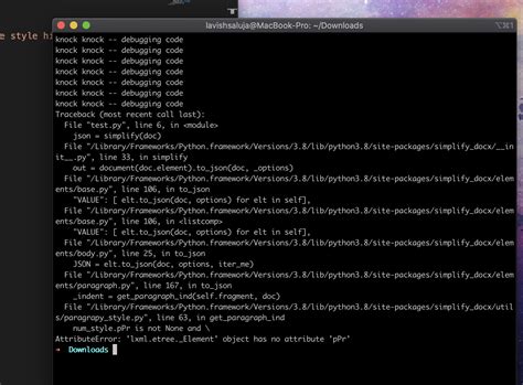 Lxml Etree Element Object Has No Attribute PPr Issue Microsoft Simplify Docx GitHub