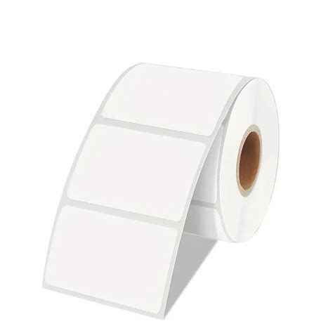 Direct Thermal Labels Adhesive Barcode Sticker Paper Thermal Temu