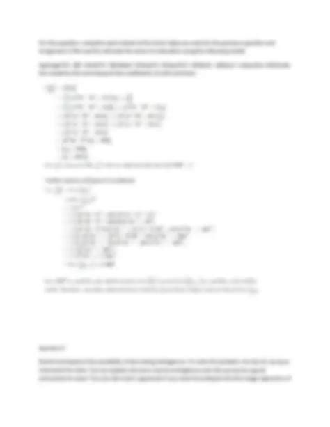 Assignment 4 Gmm And Time Series Assignments Statistics Docsity