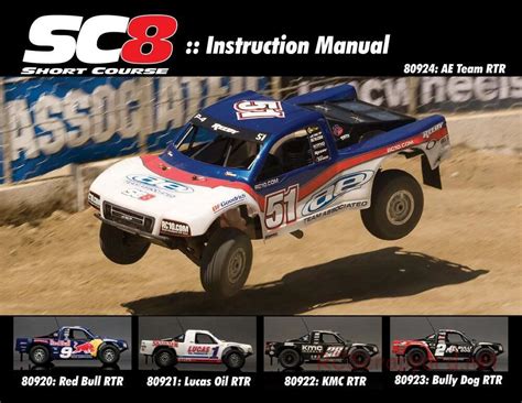 Team Associated Manual SC RCScrapyard Radio