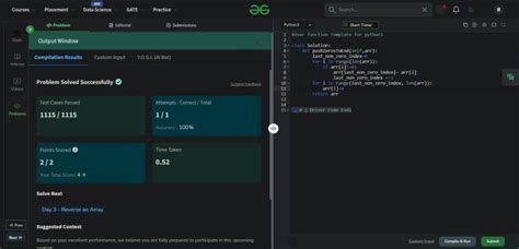 Dsa Geeksforgeeks Problemsolving Codingchallenge Java Renesh Rohan