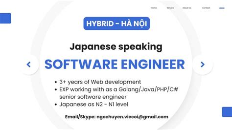 Ngọc Huyền On Linkedin 📣 Hybrid HÀ NỘi Senior Software Engineer