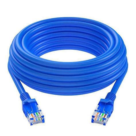 Cat6 Ethernet Cable Rj45 1000mbps Networking Patch Lead Cable 5m 10m 20m 30m 40m