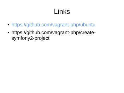 lightning talk vagrant php ppt
