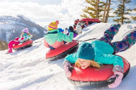 On Mountain Snow Tubing Snowmass Village Activities