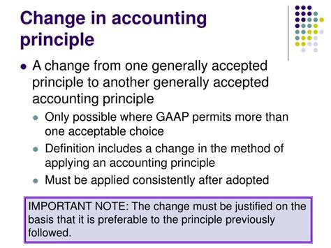 PPT Accounting Changes And Error Analysis PowerPoint Presentation Free Download ID