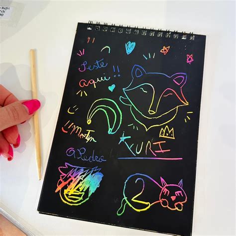 Scratch Note Bloquinho Preto