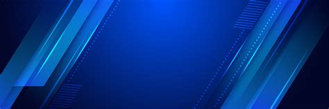 기술 글로벌 블루 와이드 배너 디자인 배경 짙은 파란색 기술 기하학적 배경을 가진 추상적인 3d 배너 디자인 벡터 일러스트레이션 0명에 대한 스톡 벡터 아트 및 기타 이미지