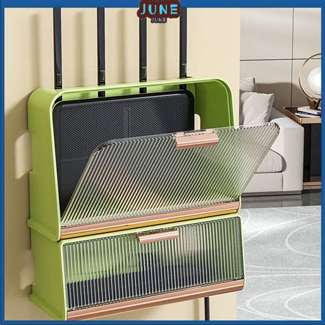 Luxury Wifi Router Storage Box Wire Tv Set Top Box Wall Hanging Shelf Socket Placement Wireless