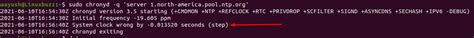 How To Sync Time On Linux System Using Chrony