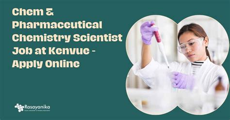 Kenvue Chemistry Scientist Job Opening Apply Online