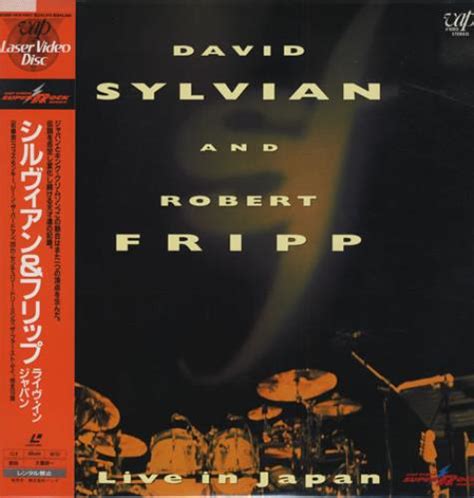 David Sylvian Live In Japan Sylvianfripp Japanese Laserdisc
