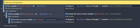 Moving Down Based On Random Numbers How Do I Gdevelop Forum