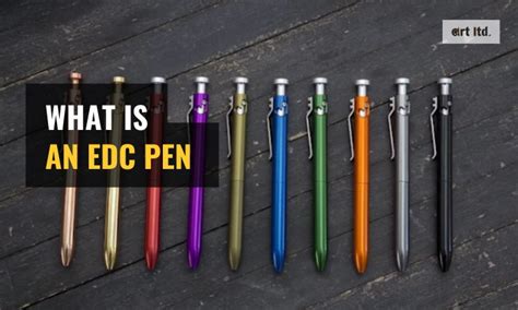 What Is An Edc Pen And Its Significance Answered