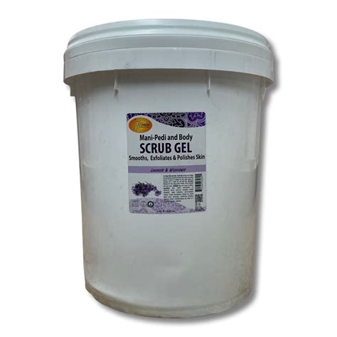 Lavender And Wildflower Mani Pedi And Body Scrub Gel 5 Gal Pail