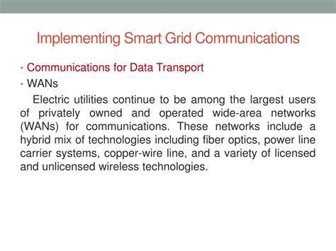 Ppt Smart Grid Communications Powerpoint Presentation Free Download Id 2288707