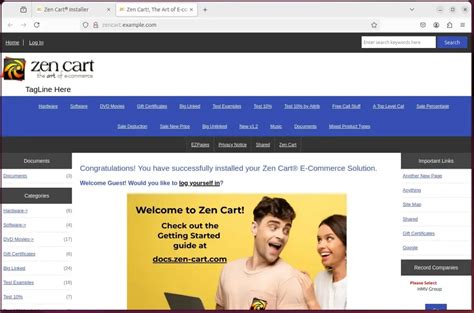 How To Install Zen Cart With Apache On Ubuntu 2404 Geek Rewind