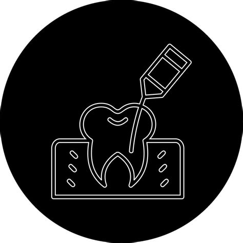 Root Canal Vector Icon 39456547 Vector Art At Vecteezy