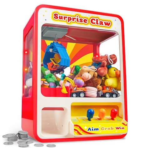 Joyin Claw Machine Arcade Toy With Led Light And Adjustable Want It All