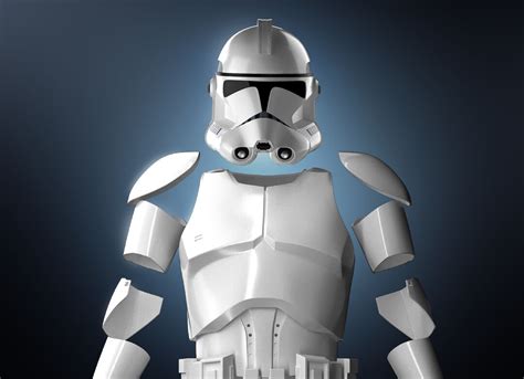 Clone Armor Phase2 Revange Of The Sith Star Wars 3d Print Model