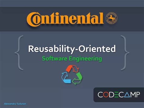 Reusability Oriented Software Engineering Ppt